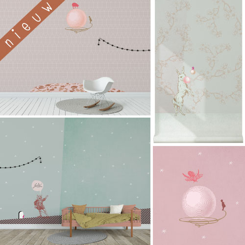 Kinderkamer behang | Kinderkamerstylist