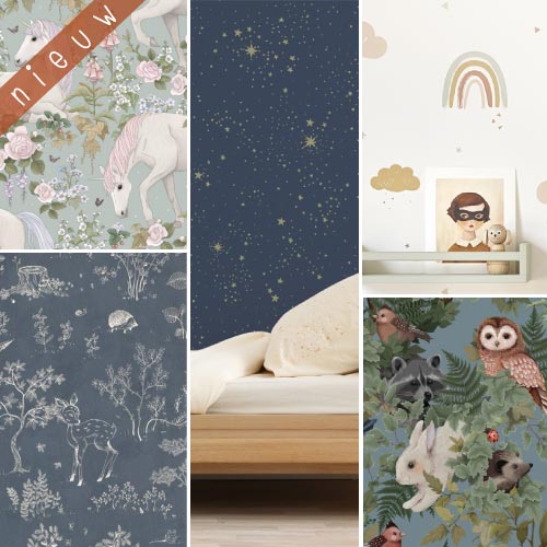 Kinderkamer behang | Kinderkamerstylist