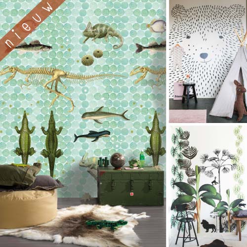 Kinderkamer behang | Kinderkamerstylist